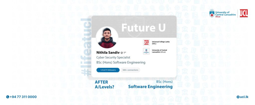 BSc (Hons) Software Engineering - Universal College Lanka (UCL) BSc (Hons) Software Engineering - Universal College Lanka (UCL)